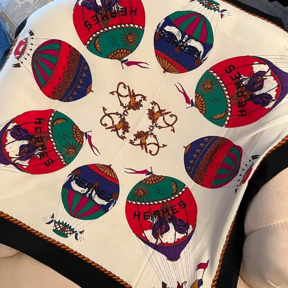 Hermes Accessories Hermes Hot Air Balloon Scarf Poshmark